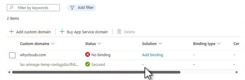 How to Add Custom Domain Names and Free SSL to Azure App Services ...